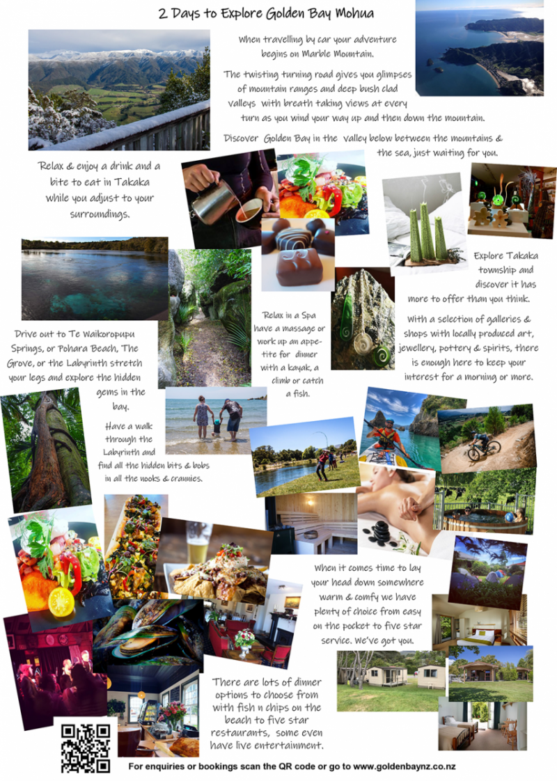 Explore Golden Bay using our useful maps