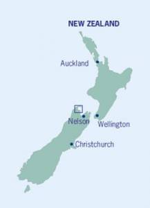 Useful advice on driving in New Zealand, distances and maps.